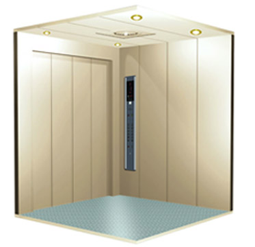 elevator : Details of the elevator car cabin