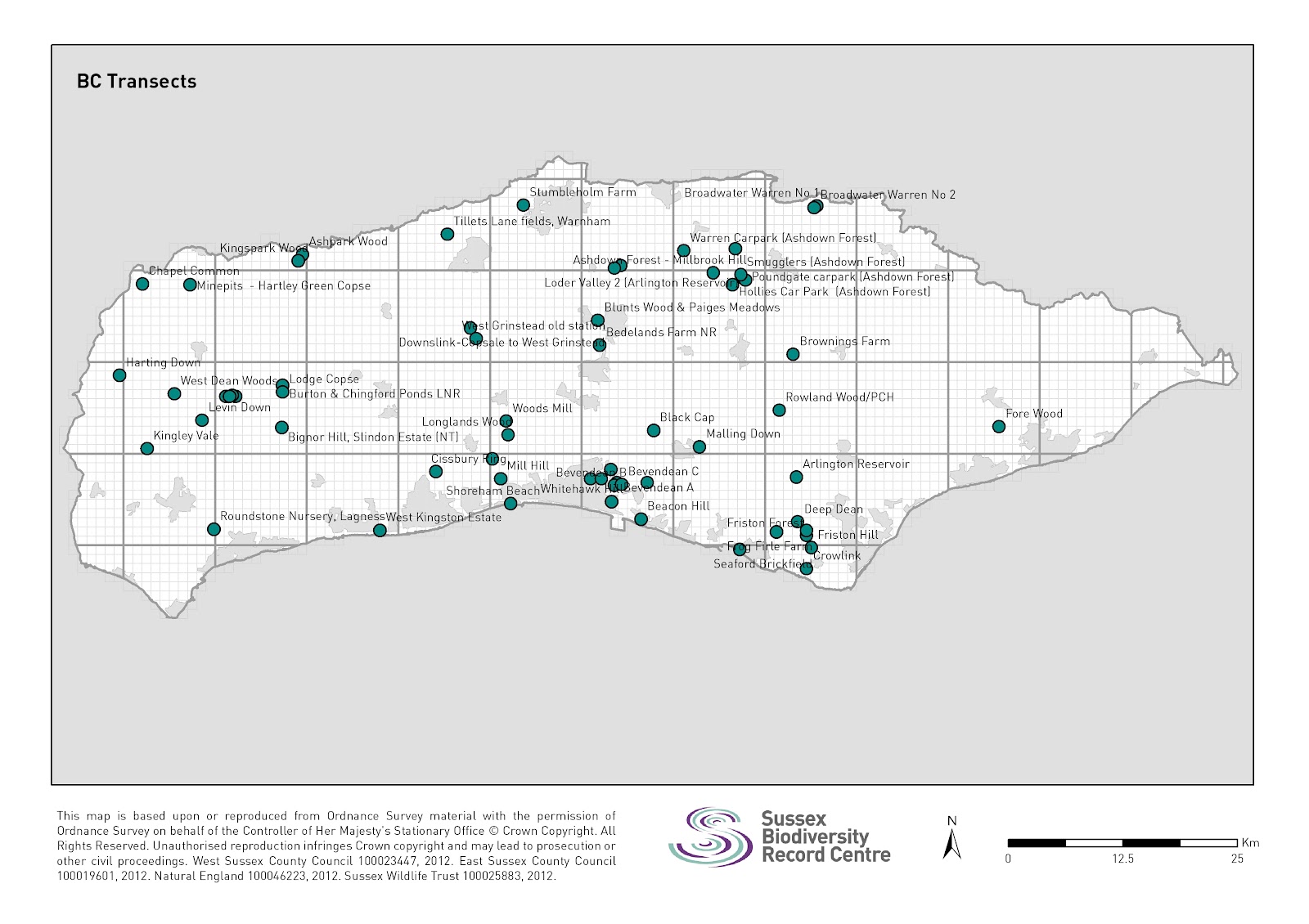 Sussex Butterfly Recording
