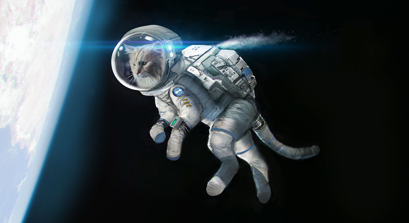 Say Hello Spaceman: O2 Be More Dog - Space Cat (2014)
