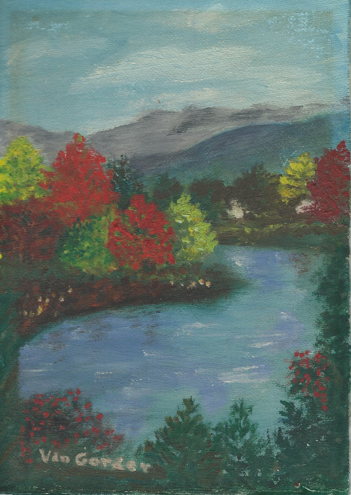 Spinning a Yarn under a Family Tree: Van Gorder - Artist