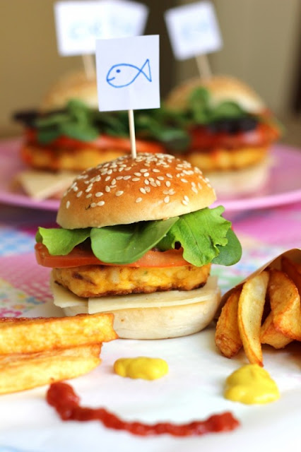 Pescados MiJeSan: MINI FISH-BURGER