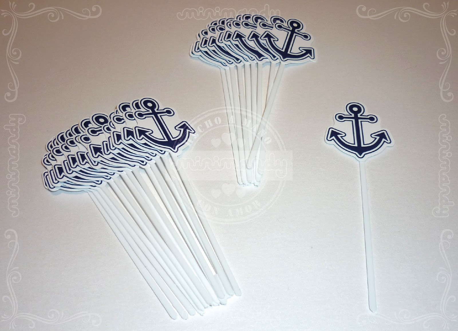 MinimandySign: Toppers. Náutico