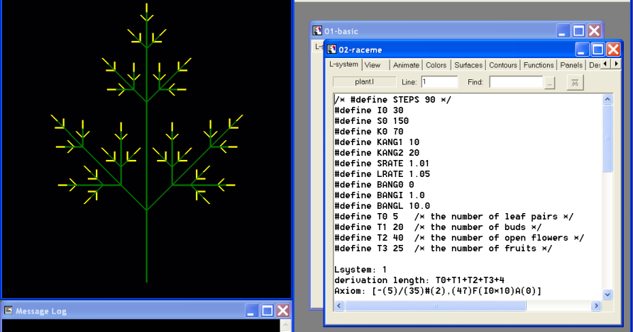 Stochastic Biology Group: The Algorithmic Beauty of Plants