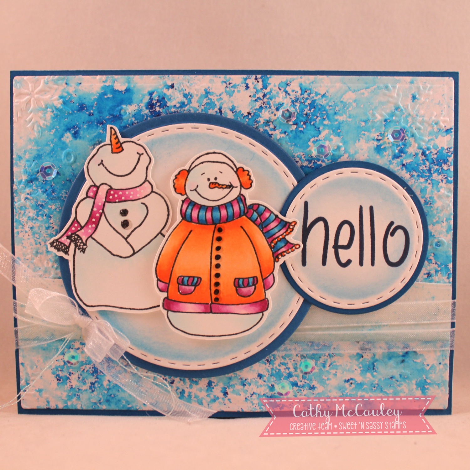 Golden Inkspirations: Hello Snowmen