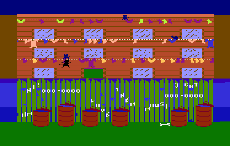 VGJUNK: ALLEY CAT (ATARI 800)