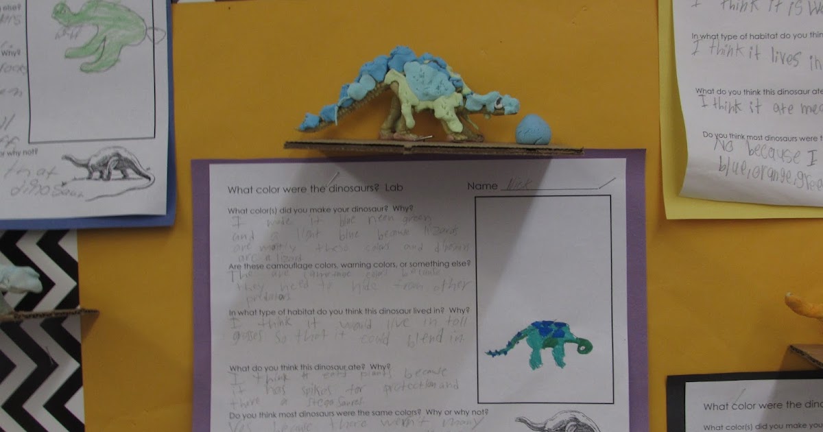 Growing a STEM Classroom: What Color were the Dinosaurs?