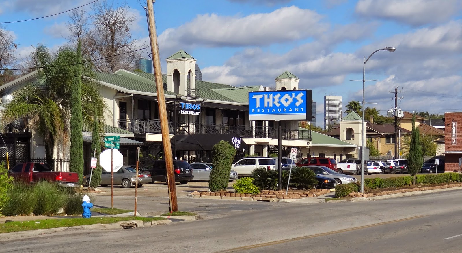 Houston Streetwise: Theo's Restaurant 812 Westheimer Rd Houston, TX 77006