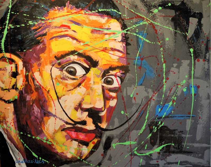 Artospective: Expressionist Figurative Paintings by Laura de Vazeilles.