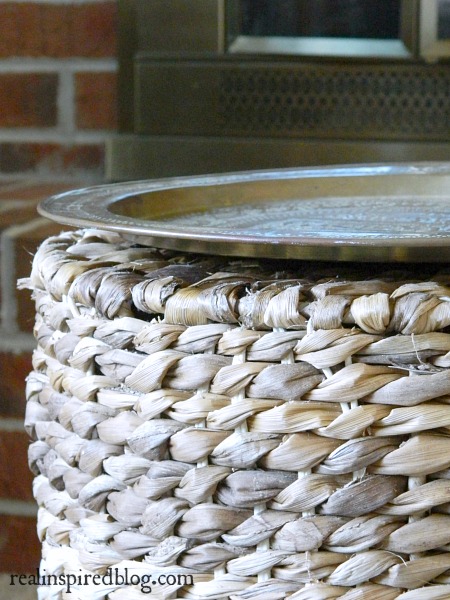 Real Inspired: From Basket to Side Table