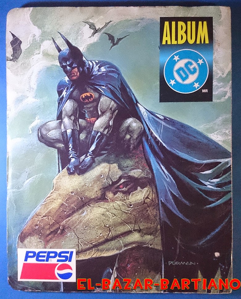 el-bazar-bartiano: PEPSI CARDS DC COMICS