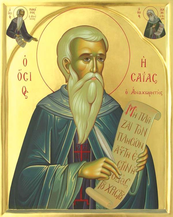 Life and Sayings of Holy Abba Isaiah the Anchorite | MYSTAGOGY RESOURCE ...