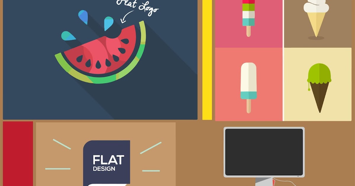 Apa itu Flat Design