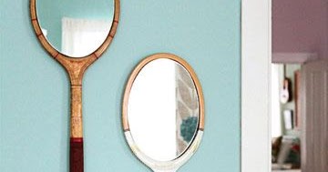 Keep Smiling: Tennis Racket Picture Frame DIY