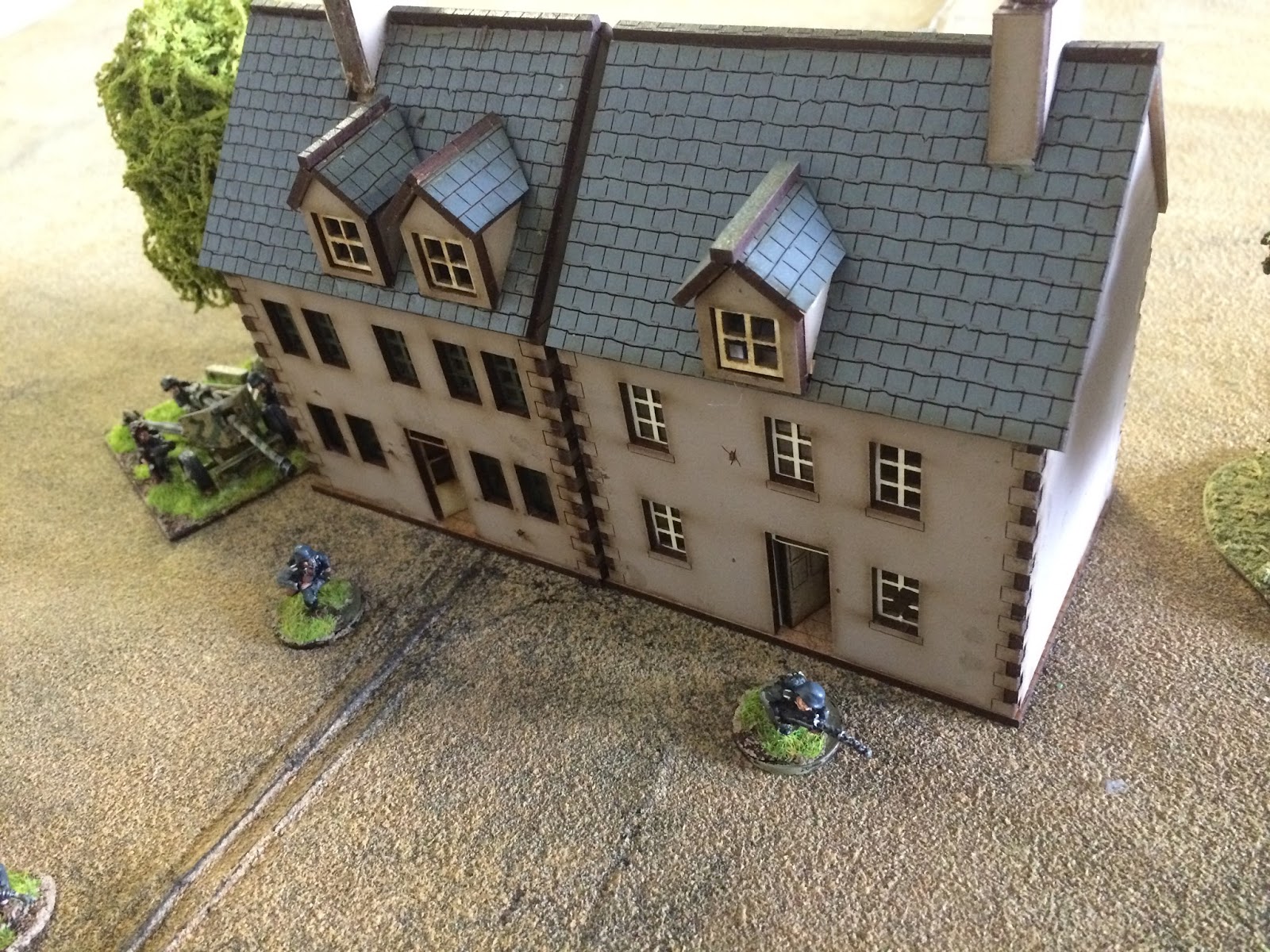 Empires At War Blog: 20mm normandy buildings