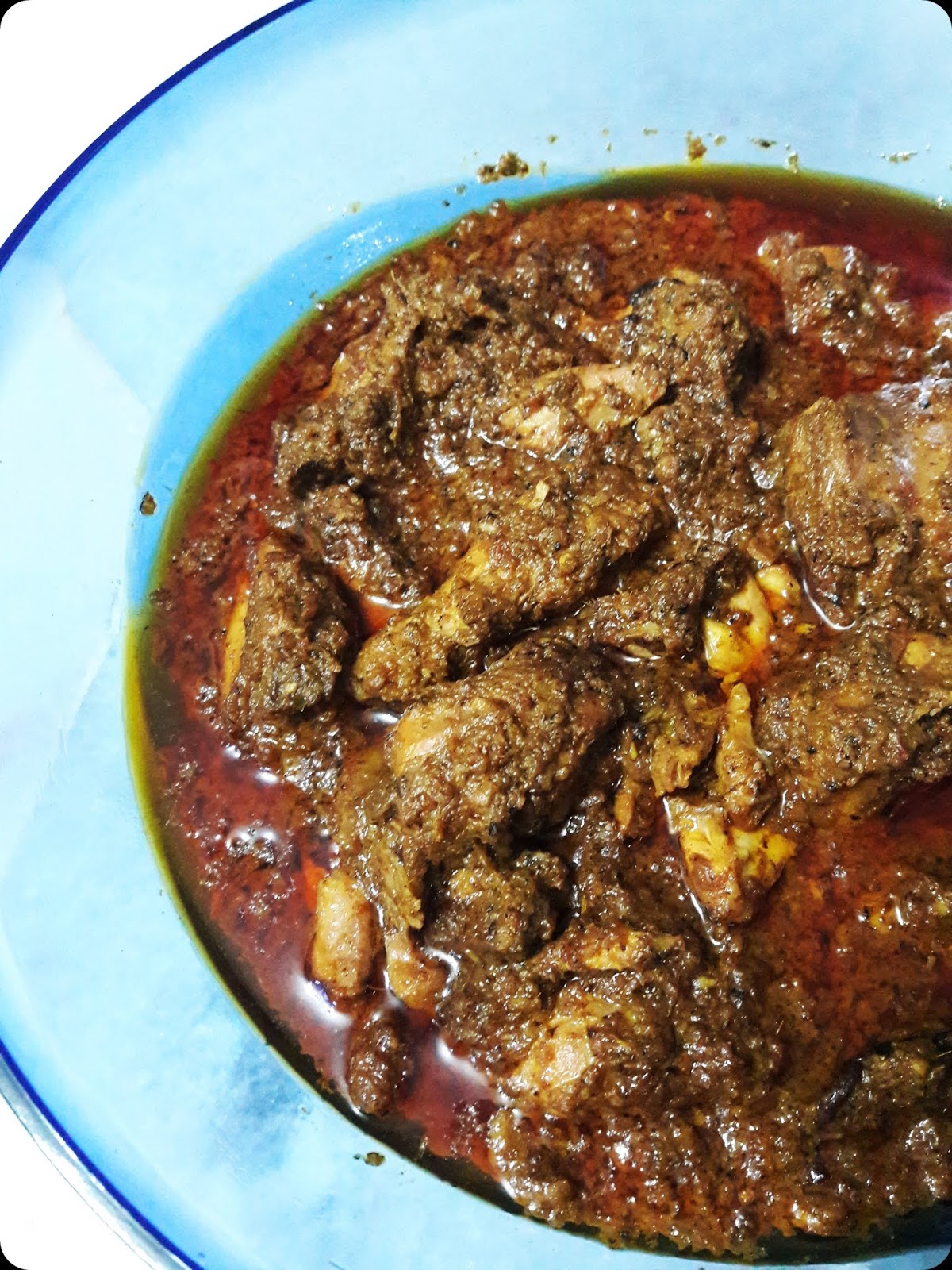 MY ALL: rendang ayam + daging dendeng