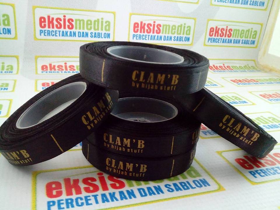 Label Pita Sablon di Teminabuan ~ Cetak Sablon Murah