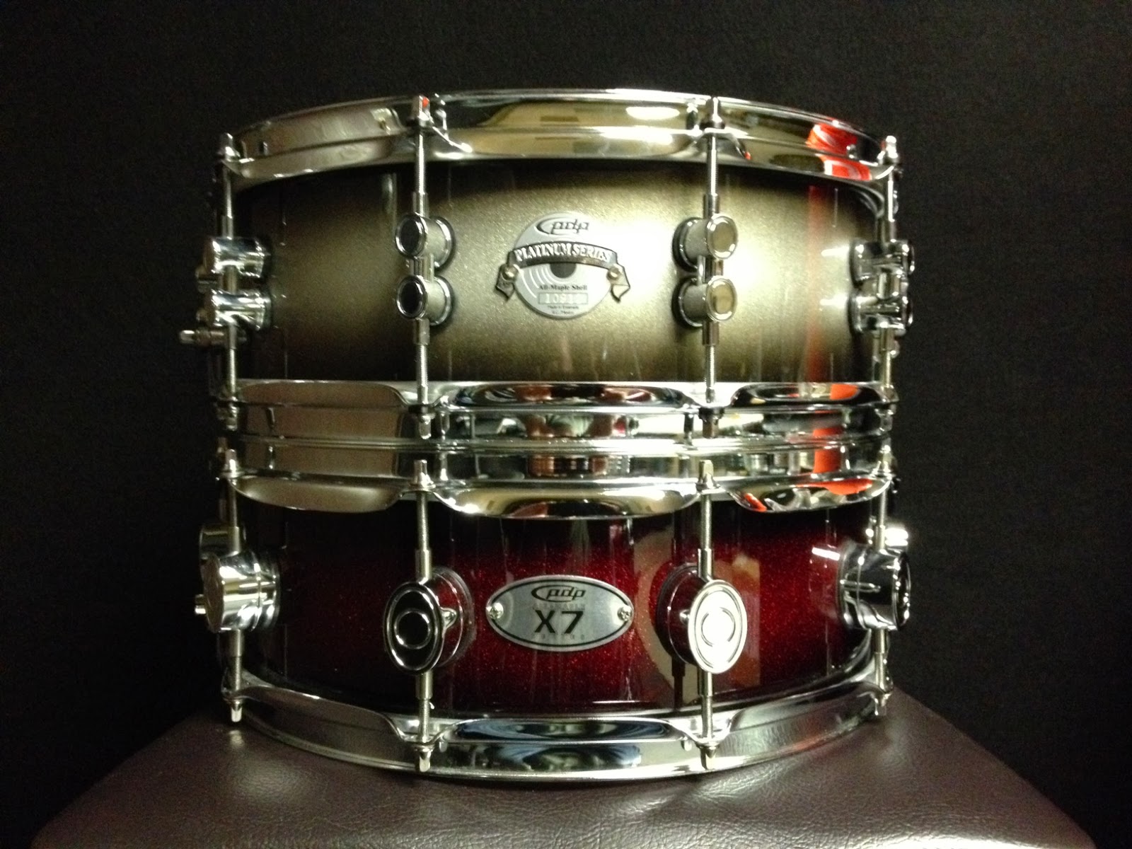 PDP Platinum solid maple snare drum - Drum Nuts (& Bolts)