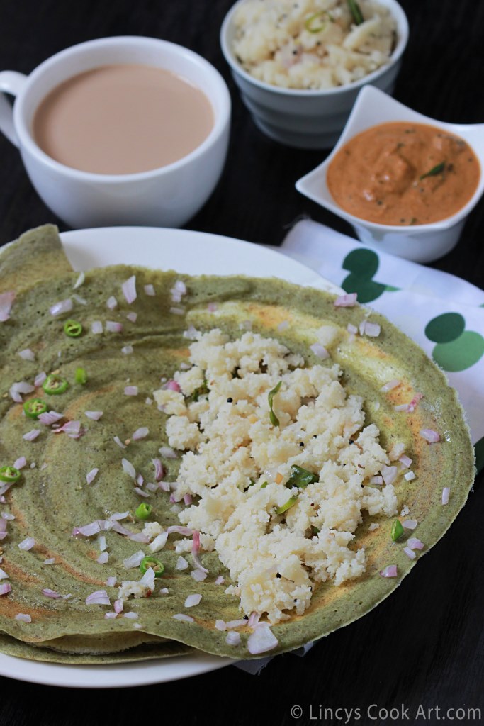 Pesarattu | Upma Pesarattu ~ Lincy's Cook Art