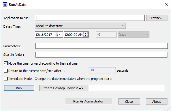 Bir programı belli bir tarih ve saatte çalıştırma