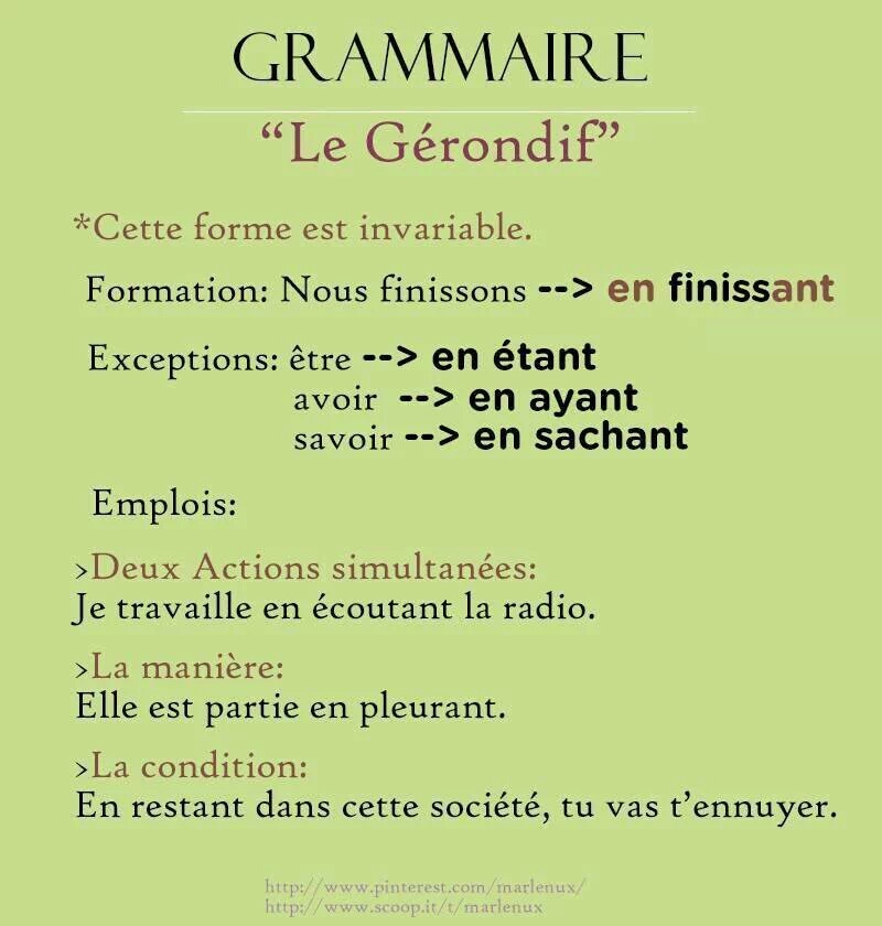 Le blog de FLE de madame Lourido: Le gérondif