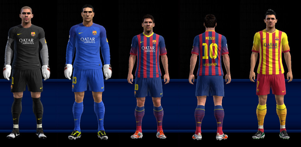 Barcelona 13-14 Kit Set