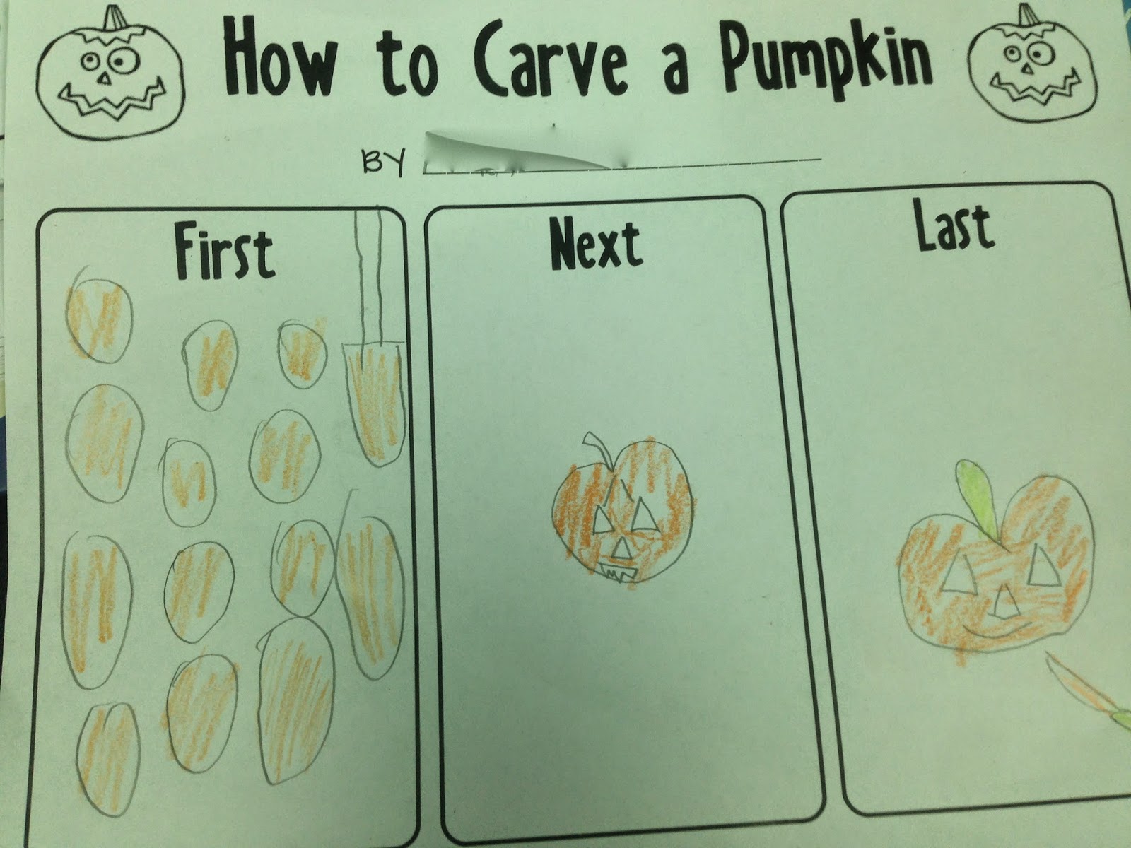 The Adventures of a K/1 Teacher: Apples and Pumpkins and Fall, Oh My!