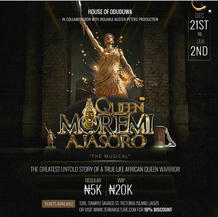 STORY STORY !!! QUEEN MOREMI AJASORO OF ILE IFE