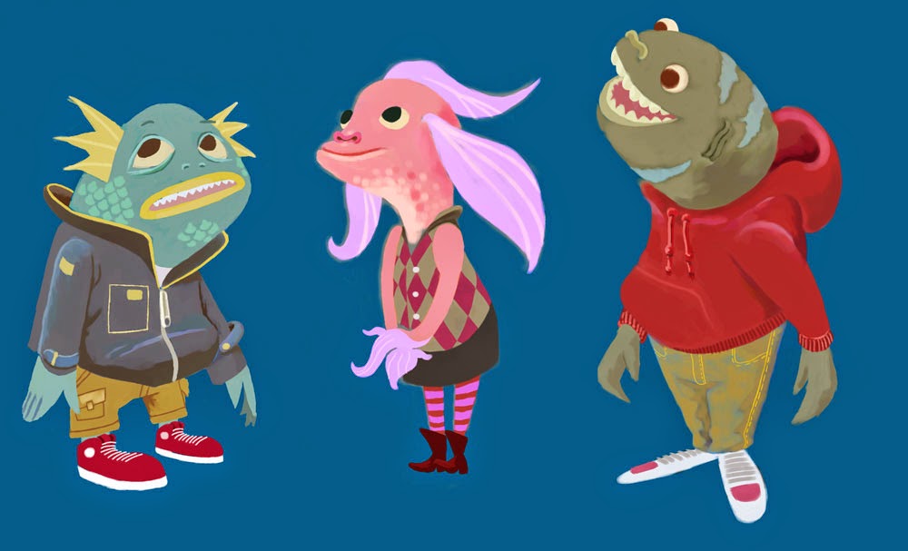 School of Fish - Character Designs ( 2.bp.blogspot.com )