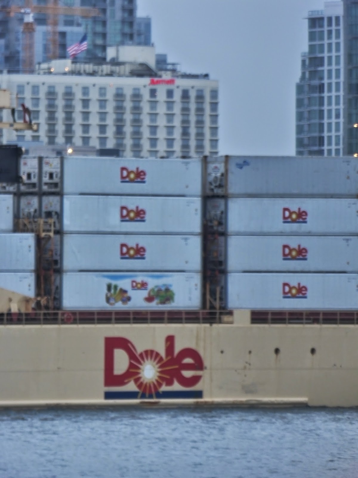 My Vintage Journeys: VINTAGE BANANA BOAT -- SAN DIEGO BAY