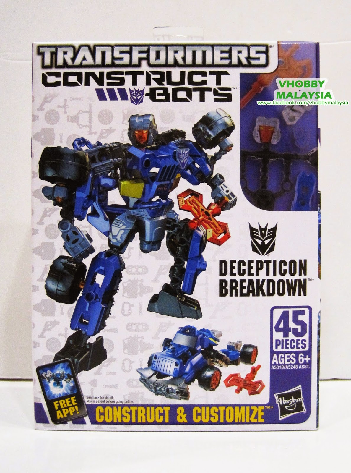 VHOBBY: NEW ARRIVAL: Transformers Construct Bots