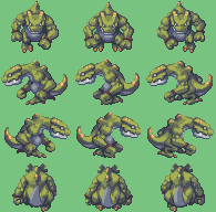 RPG maker Z: Characters Monstros