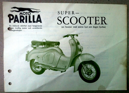 Moto Parilla scooter