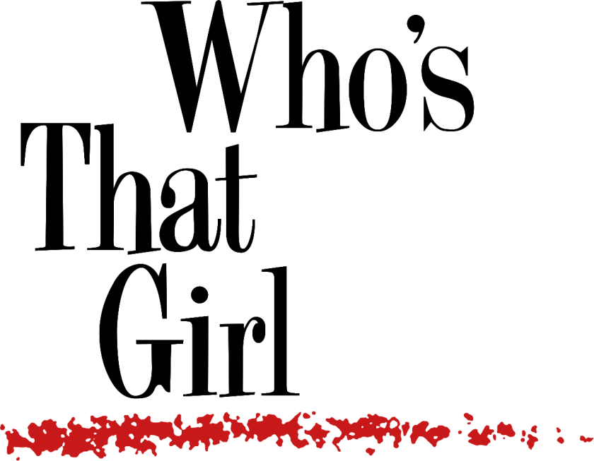 Madonna FanMade Covers: Who's That Girl - Logo