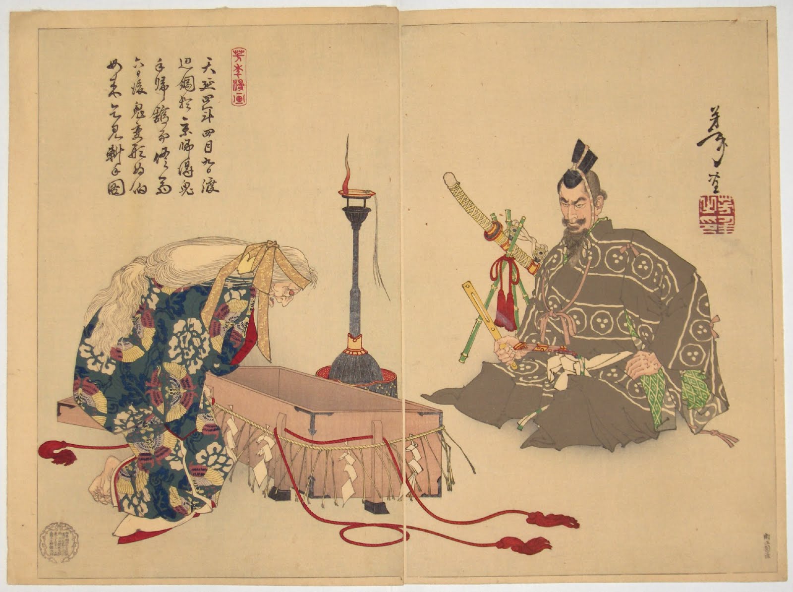 Daruma Pilgrims in Japan: Rashomon Gate