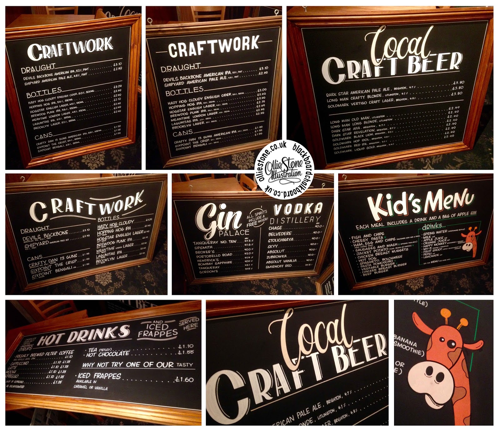 Blackboard Chalkboard Sussex by Ollie Stone: Wetherspoon pub ...