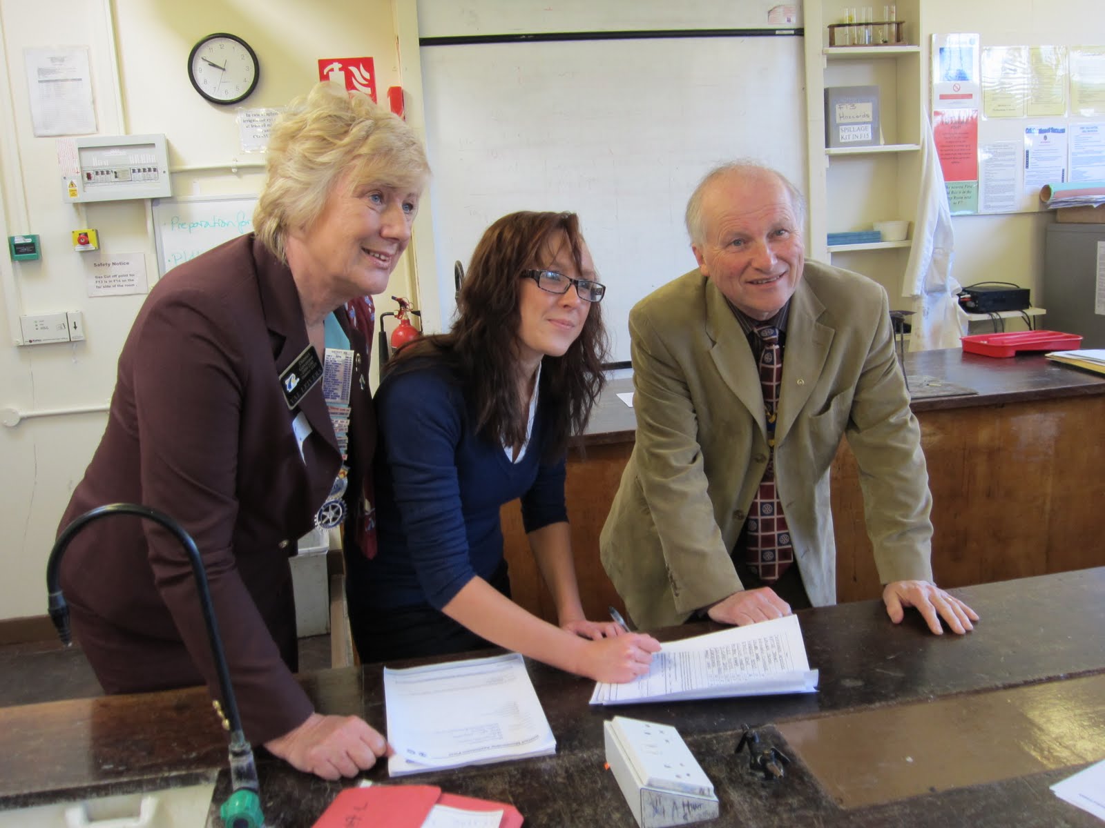 Diary of District 1220 Governor Val Leivers: Monday 7 March - John Port ...