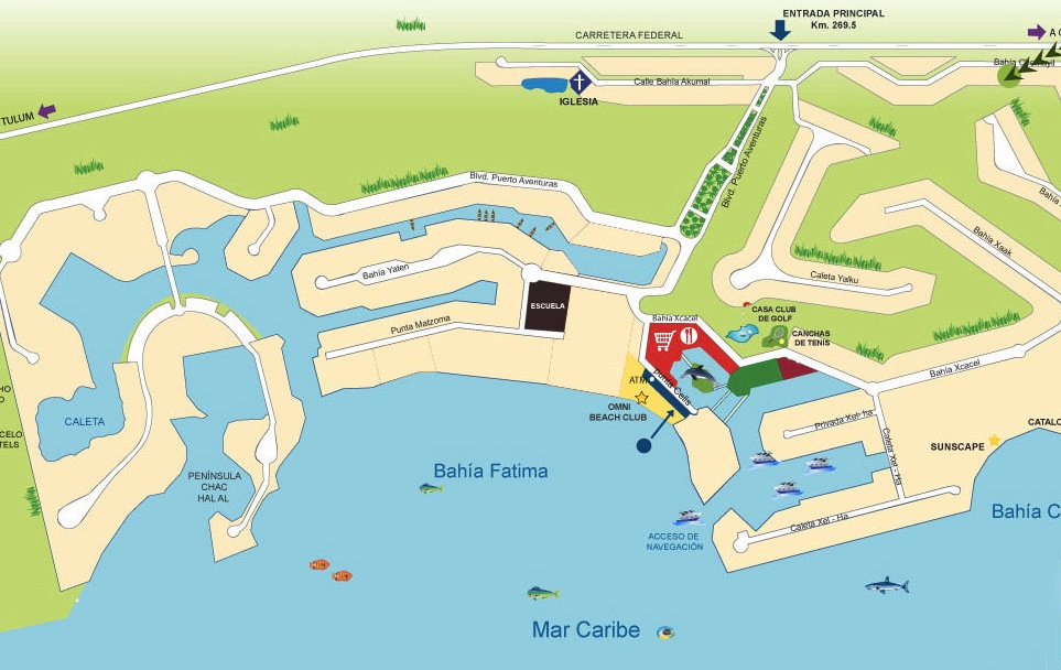 Riviera Maya Real Estate News: Puerto Aventuras loft style condo for ...