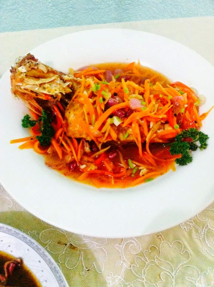 Sweet and Sour Lapu-lapu