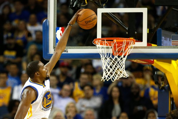 Warriors overpower Cavs with Durant’s 38, take NBA Finals Game 1 - The ...