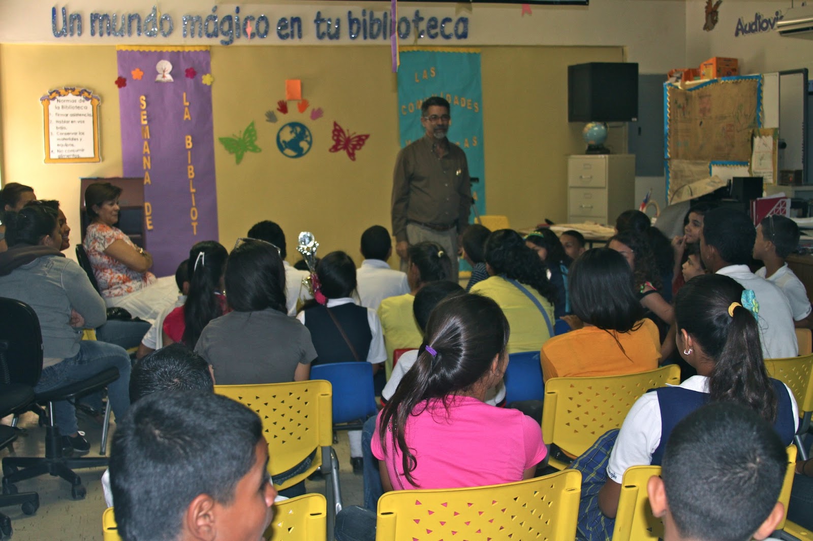 Visita a la Escuela Elemental Acreditada Josefina Boya León de Ponce, P.R.