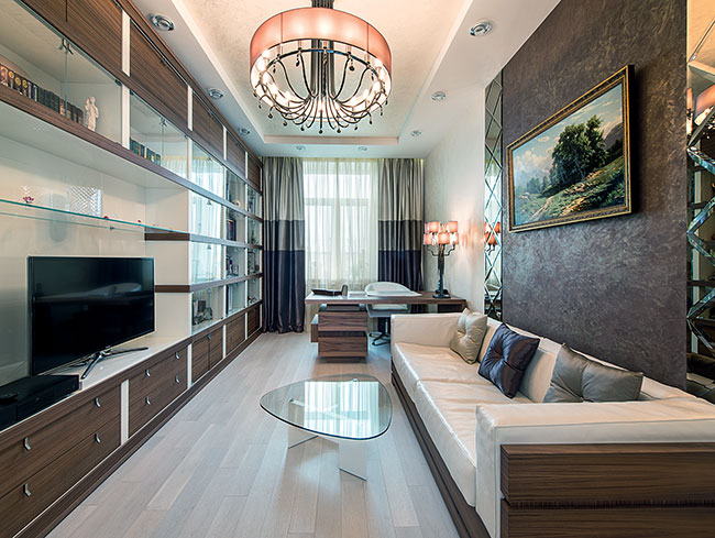 Spauda: Kurio keturių kambarių buto interjerą