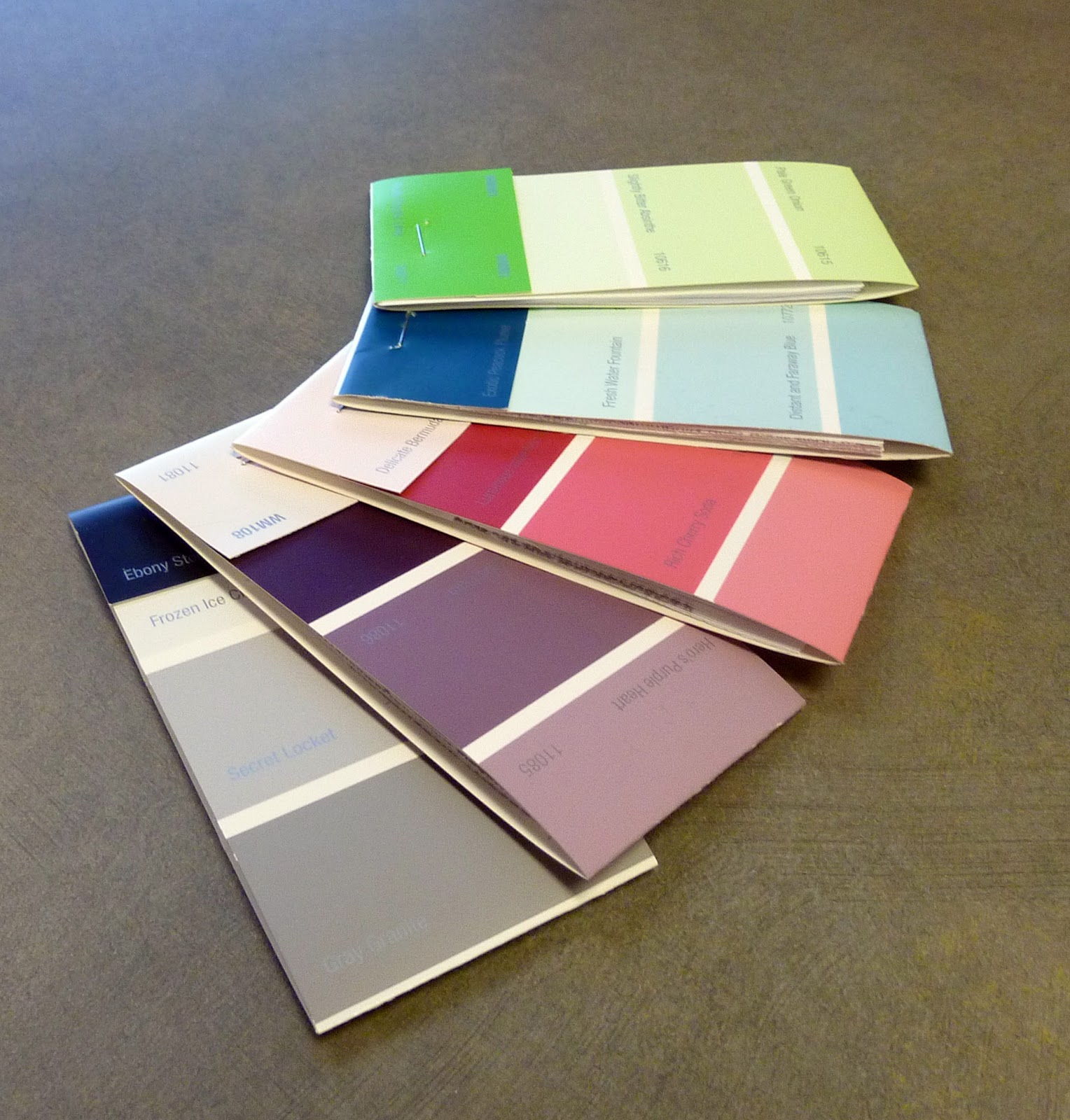 I'm working on a project (revisited): Paint Chip Scratch Pads