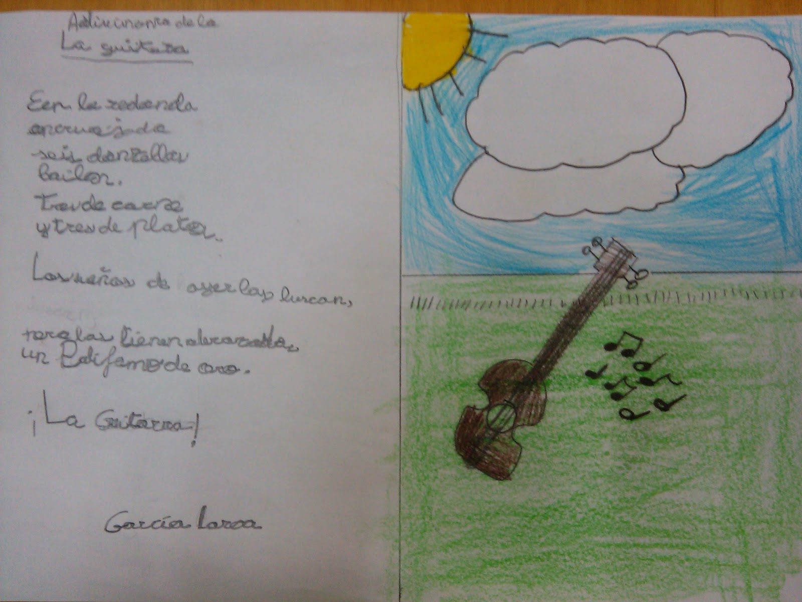 3r i 4t del F. García Lorca: Poesia de Lorca: "Adivinanza de la guitarra"