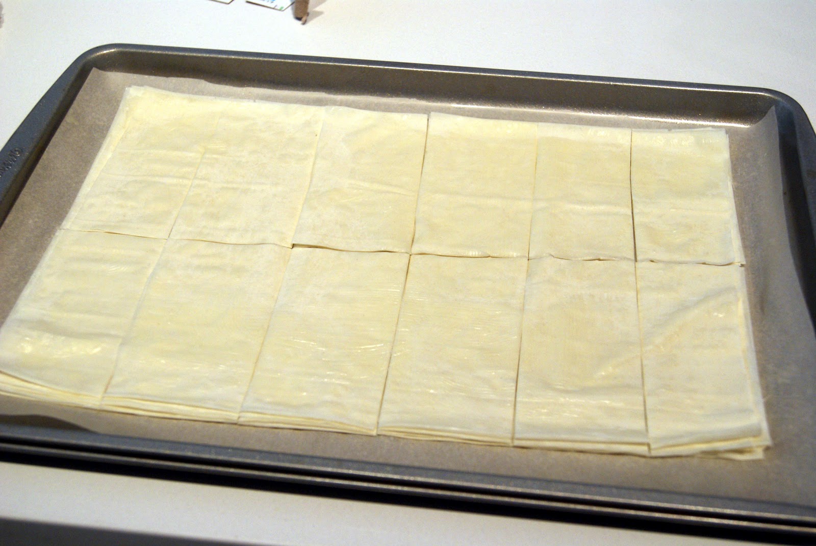 little miss sweetie: Phyllo layers with lemon cream and hazelnuts