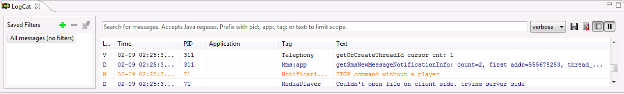 Mis apuntes de ...: DDMS (Dalvik Debug Monitor Service)