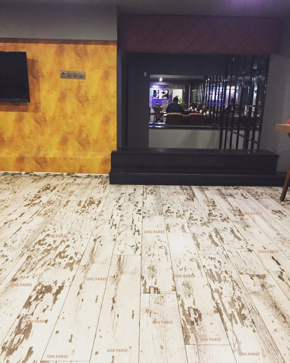 Beyaz Parke: Beyaz Kahve Laminat Parke