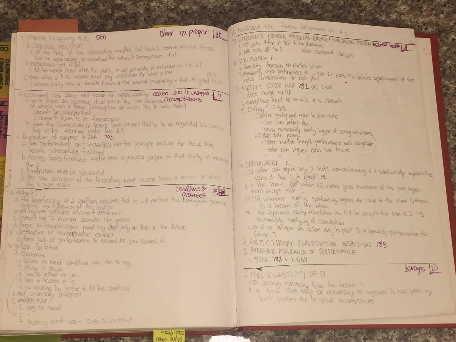 Tips for an Open-Book, Closed-Notes Law School Final ~ Brazen and ...