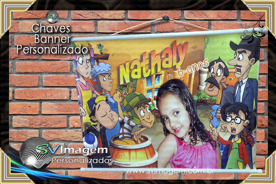 Banner Personalizado com Foto no Tema Chaves