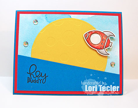 Inking Aloud: Paper Smooches SPARKS-Hey Buddy