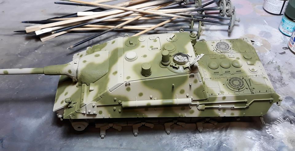 Andy King's Model Blog: E-75 tank destroyer